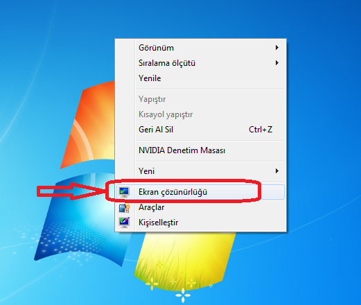 ekran boyutu nasıl ayarlanır - Programli