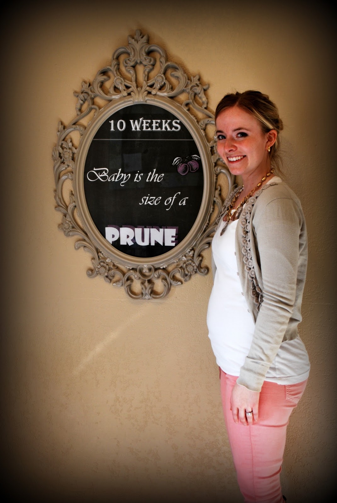 I Heart Pears: 10 Week Pregnancy Pictures