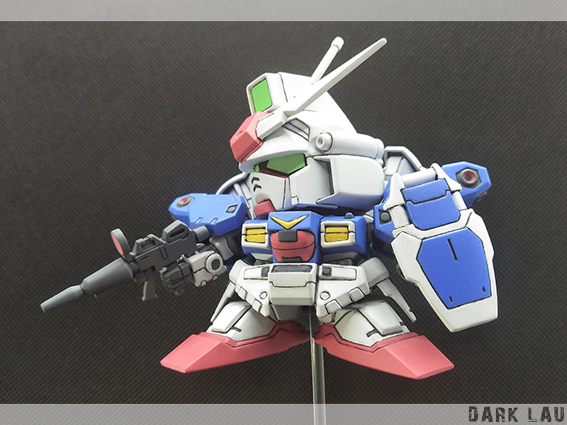 Dark's Portfolio: SD Gundam - GP01 & GP01Fb
