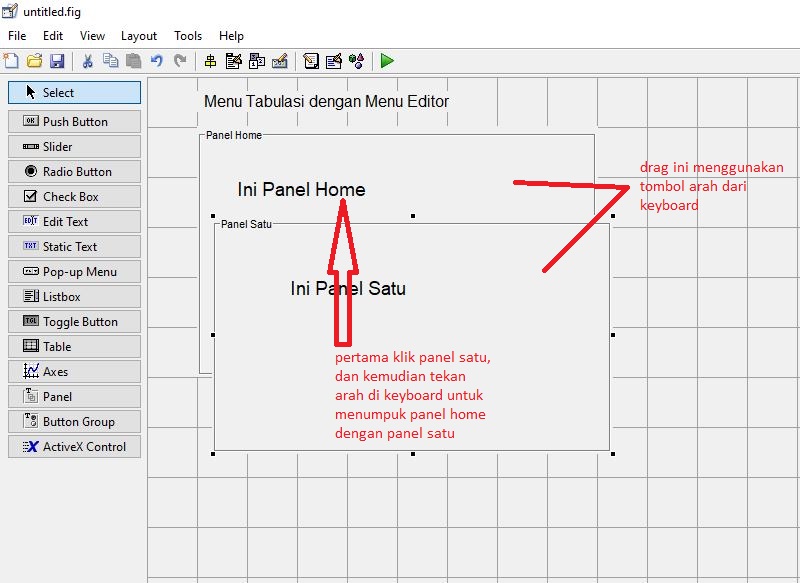 Membuat Menu di GUI MATLAB - KETUTRARE