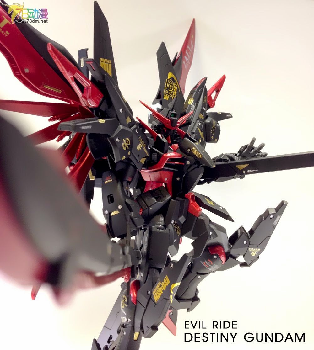 MG 1/100 Destiny Gundam "Evil Ride" - Custom Build