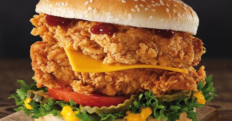 kavoniho žrádlo: Zinger Premium BBQ Double, KFC