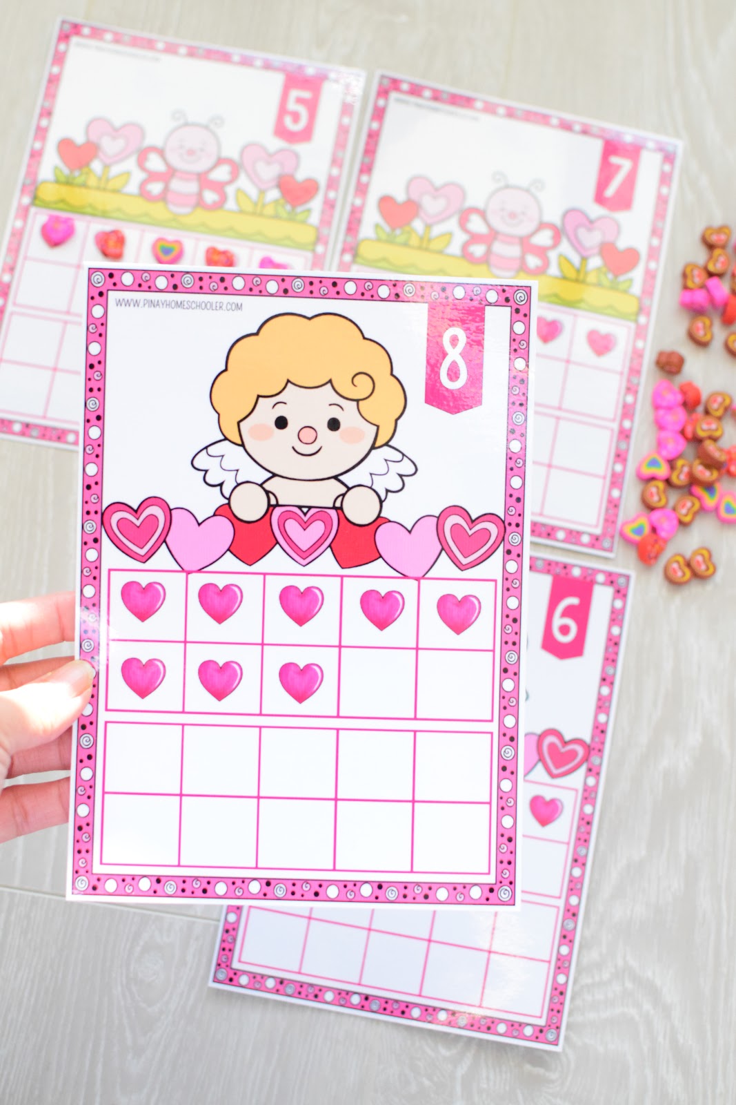 Valentine's Day Preschool Math and Literacy Mini Unit | The Pinay ...