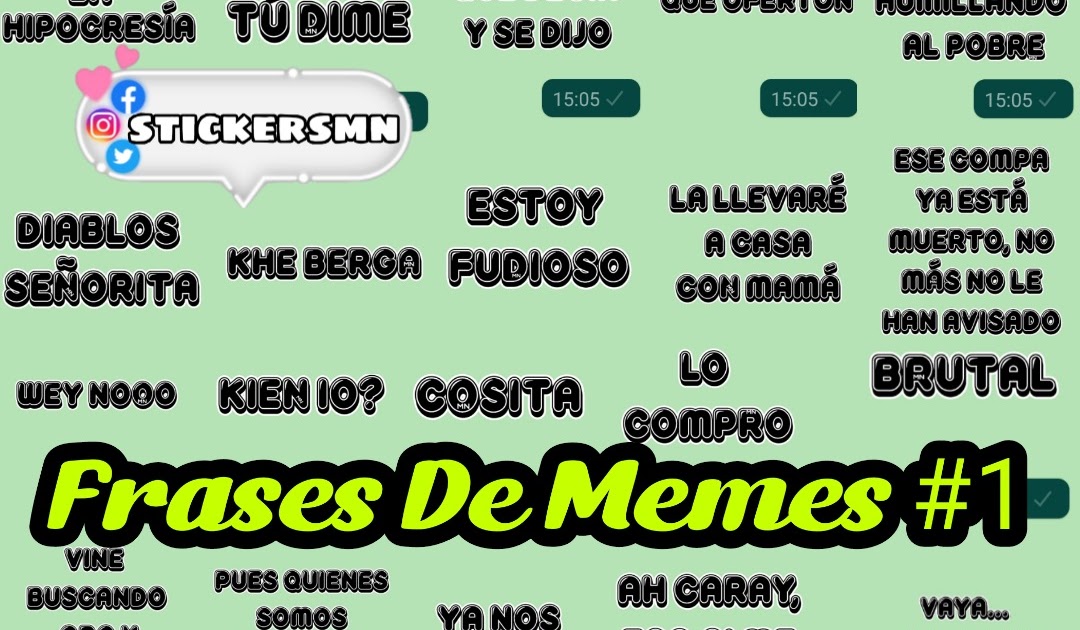 Frases De Memes #1