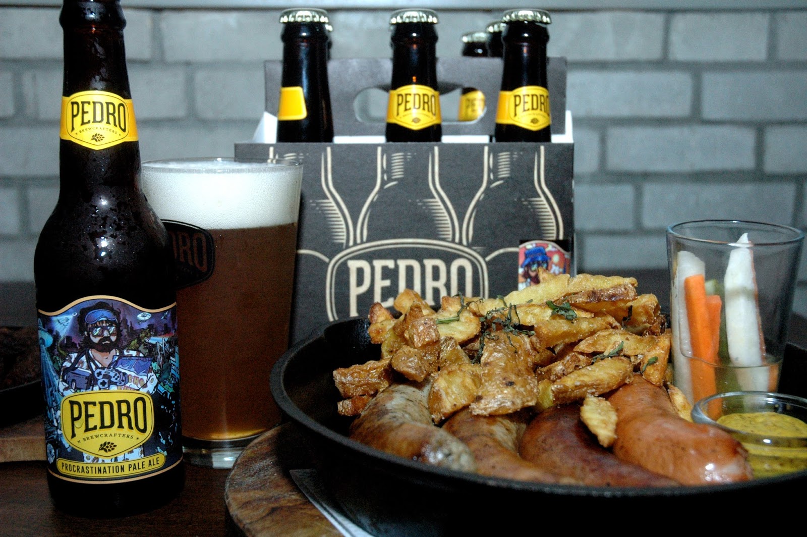 DUDE FOR FOOD: There's a New Brew in Town. Meet Pedro...