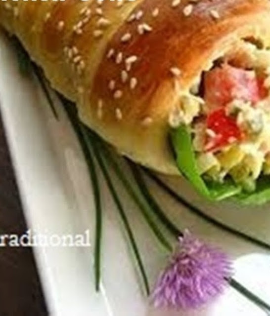 Chicken Cone Bread Recipe - Yummy Traditional