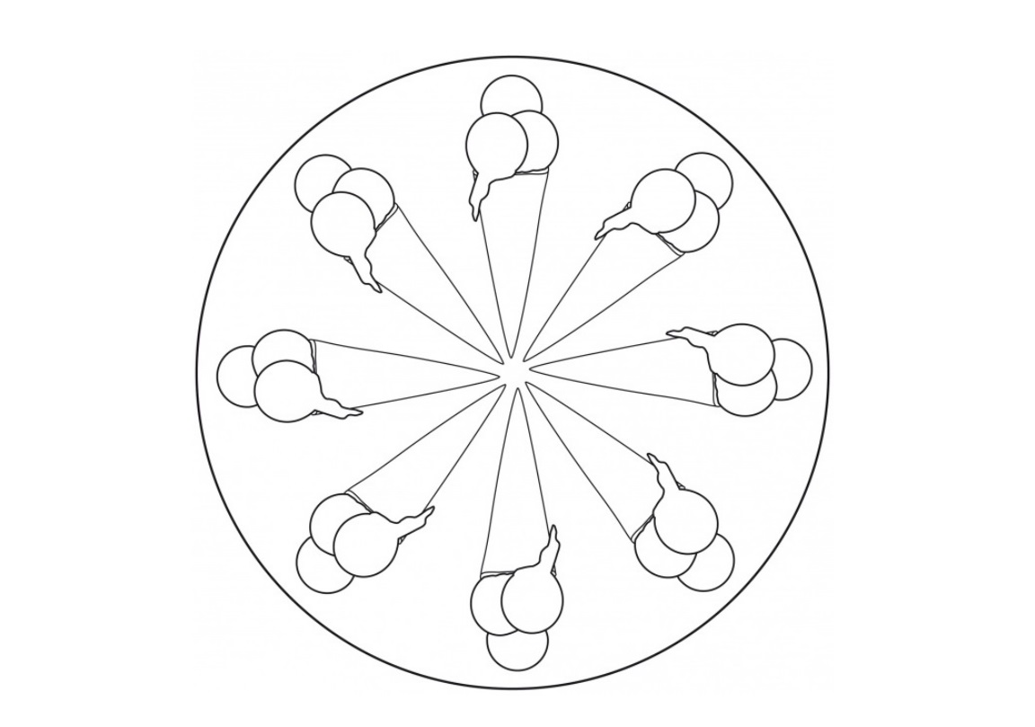 La maestra Linda: Estate mandala
