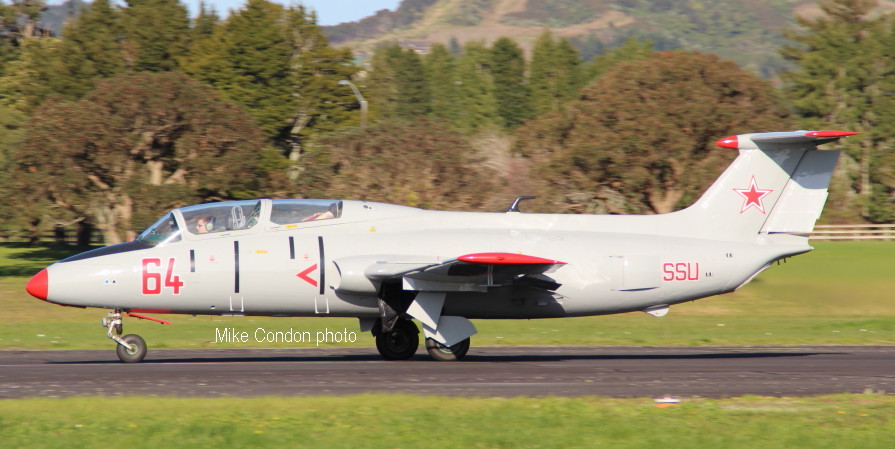 NZ Civil Aircraft: Aero L29 ZK-SSU update