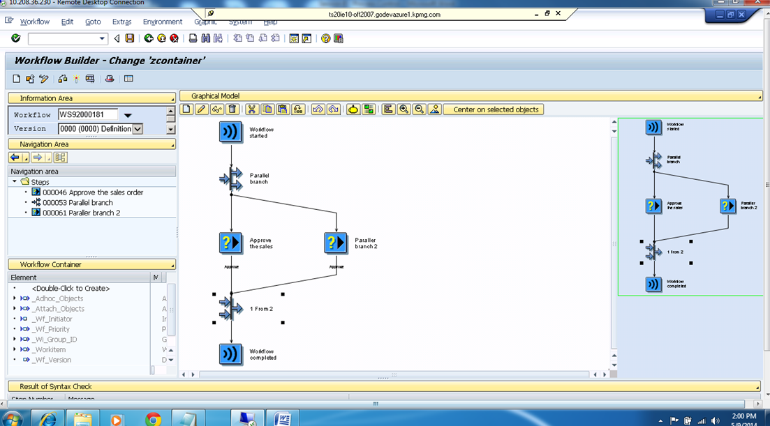 An SAP Consultant: SAP Workflow - Process Control