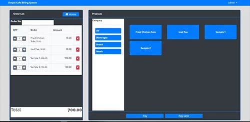 Cafe Billing System in PHP MySQL with source Code - Free Source code ... Cafe Billing System in PHP MySQL with source Code - Free Source code ...