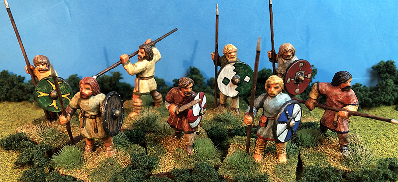 Lead Legionaries: Anglo-Saxon Warriors Ready to Take the Field