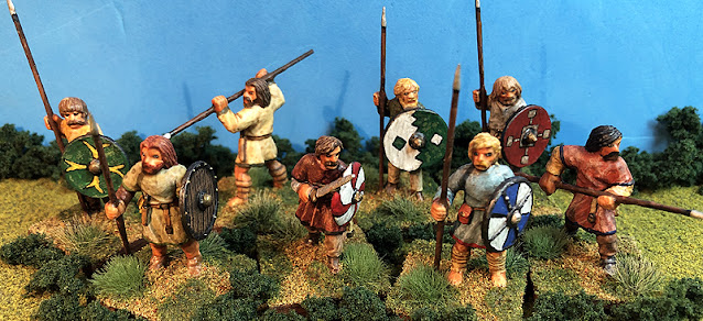 Lead Legionaries: Anglo-Saxon Warriors Ready to Take the Field
