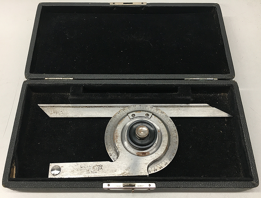 carchaeology: Starrett -- Machinist's Angle Measurement Tool -- BEFORE ...