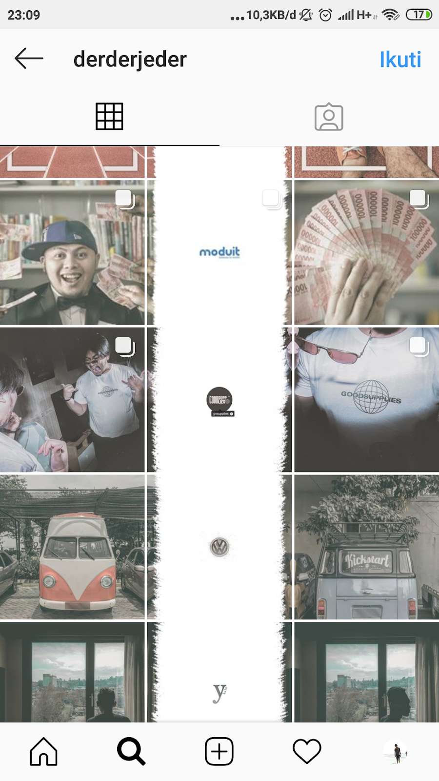 Cara membuat Feed Instagram keren seperti derderjeder - Gledek.org