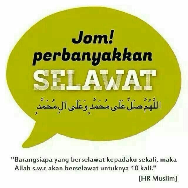 Kelebihan Mengenai Selawat Kepada Rasulullah SAW