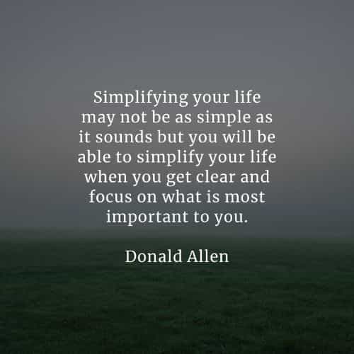 75 Simplicity quotes that'll enforce a good change on you