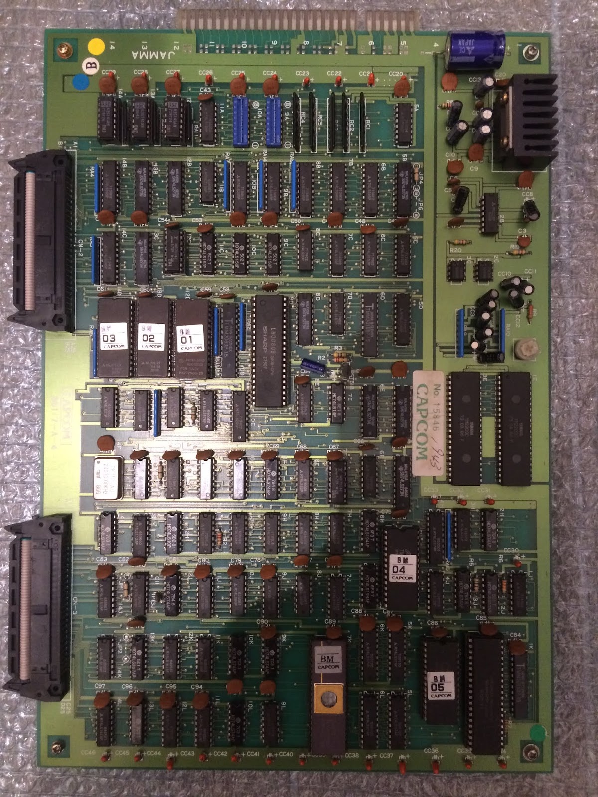 Arcade PCB Fever: 1943 by Capcom