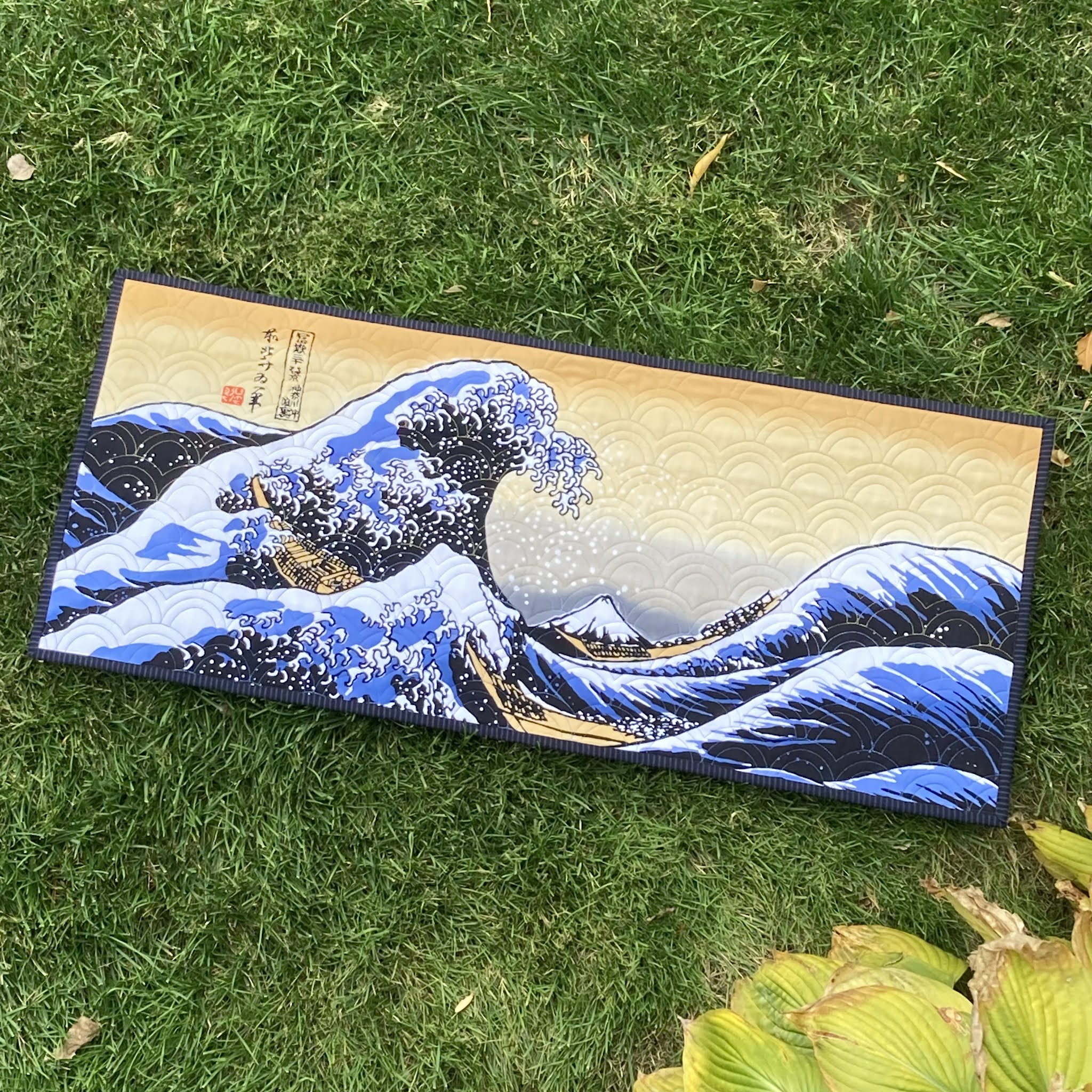 Grace and Peace Quilting: 🌊The Great Wave Off Kanagawa 🌊