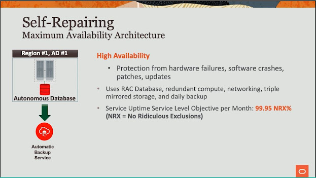 DBA From Hell (BDfH): Características claves de Oracle Autonomous Database.