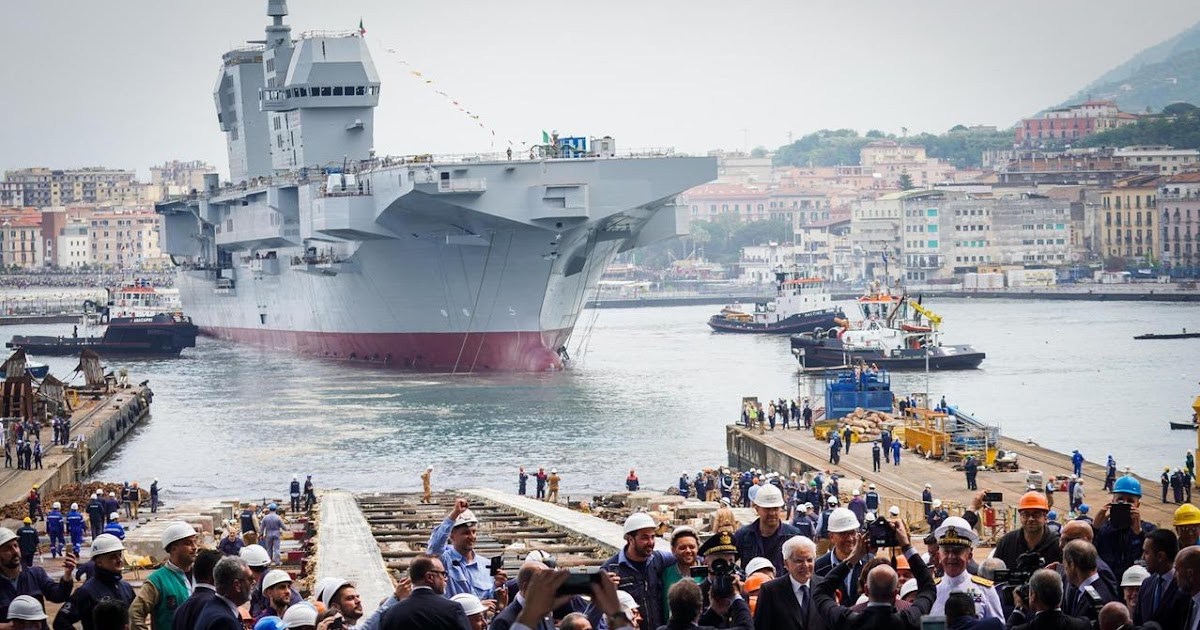 DEFENSE STUDIES: Fincantieri Launched LHD ‘Trieste’ For The Italian Navy
