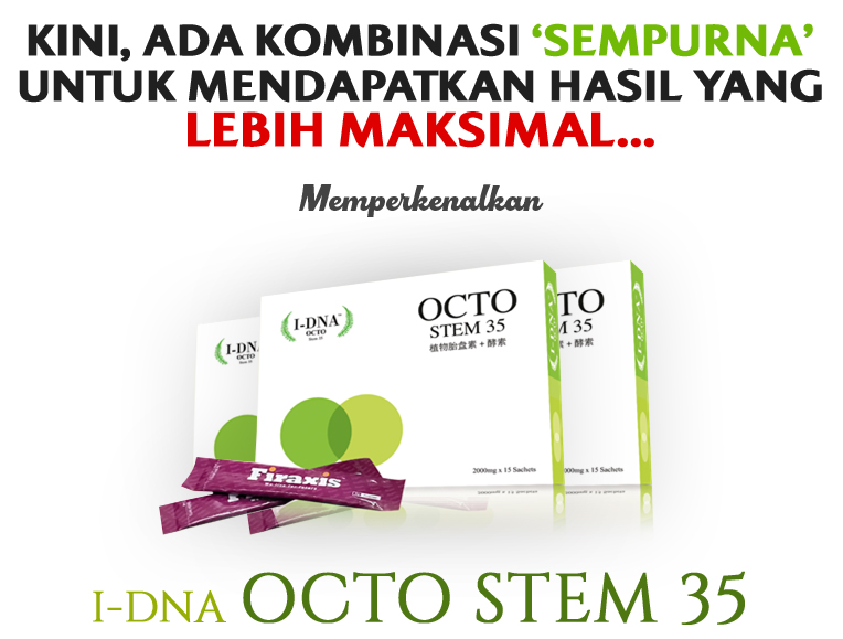 I-DNA : DEER PLACENTA DAN OCTO STEM CELL 35: Detail Produk