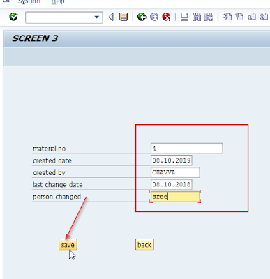 SAP ABAP Central: CRUD Operations in Module Pool
