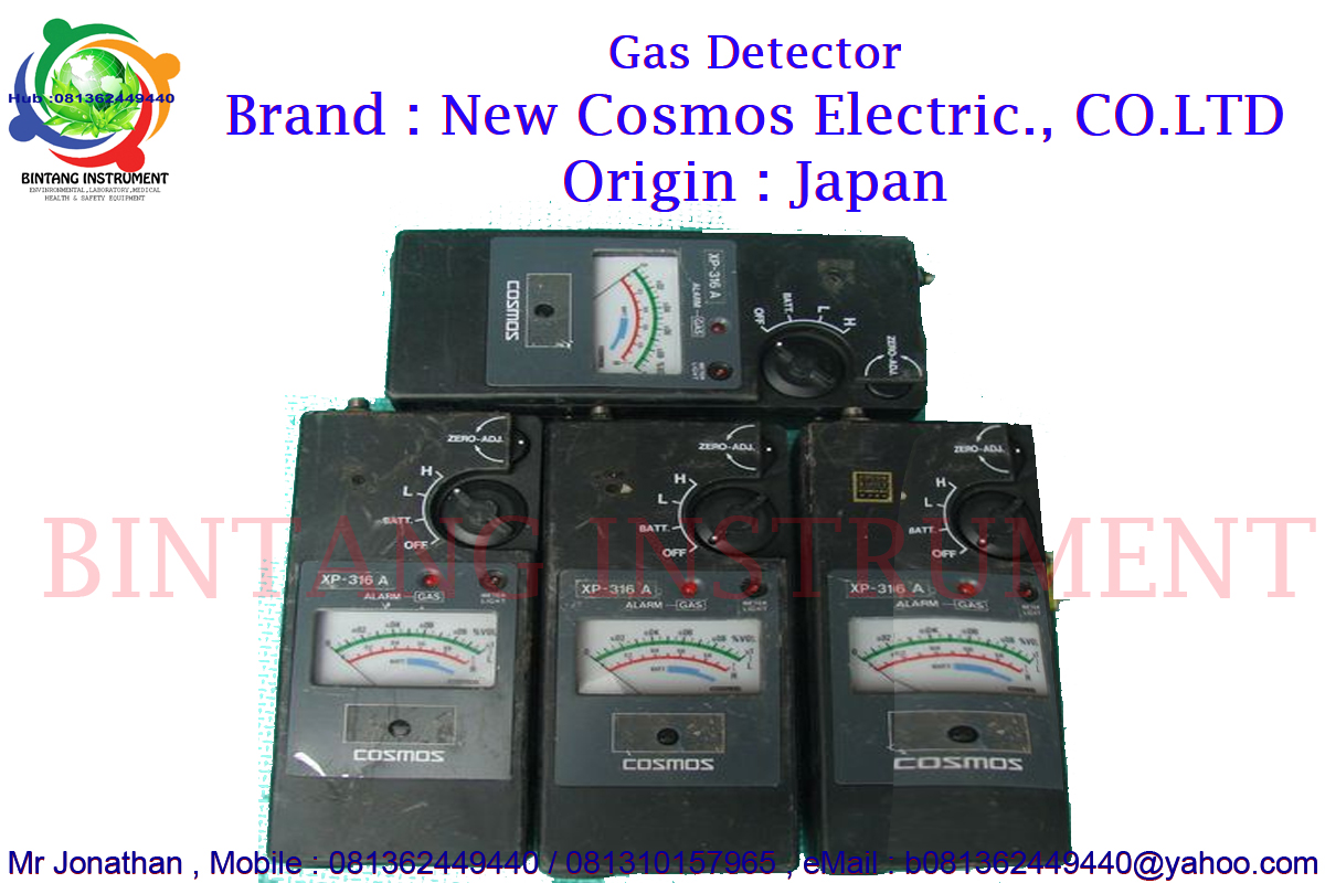 BINTANG INSTRUMENT : 081362449440 Jual Multi Gas Detector Cosmos XP-302M-A-1 , Jual Multi-Gas ...