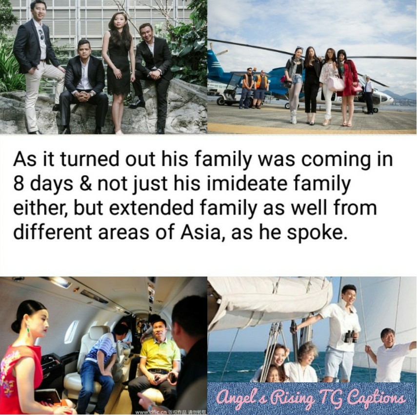 Angel's Rising TG Captions: Crazy Rich Asians Pt 1