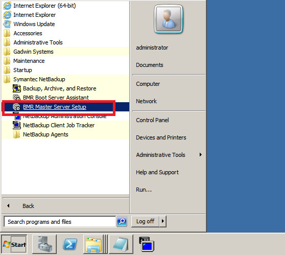 Symantec Bare Metal Restore Master Server Setup Windows Itzgeek