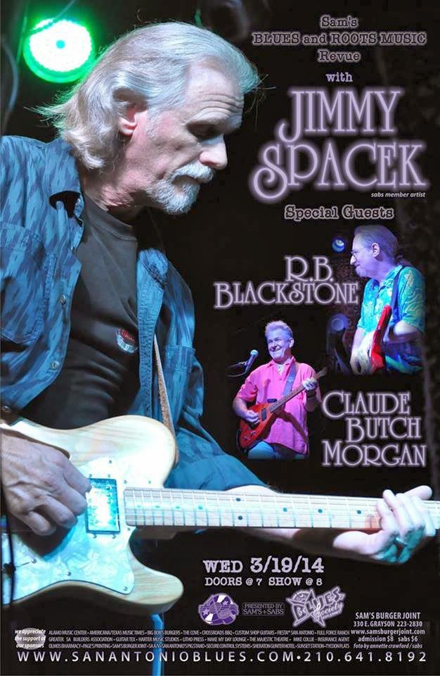 San Antonio Rocks : Sam's Blues and Roots Revue with Jimmy Spacek, RB ...