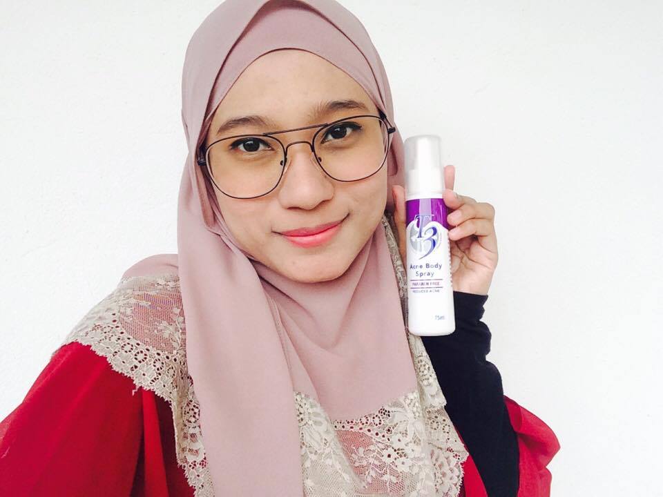 Yaya Natsumi Official Blog : T3 Acne Body Spray Review