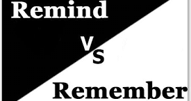 Grammar : Remember vs Remind | COBA BAHASA INGGRIS