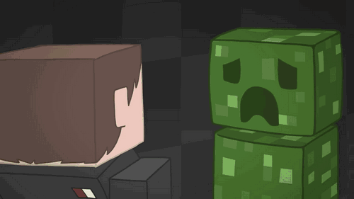 meninos gamer: gifs minecraft