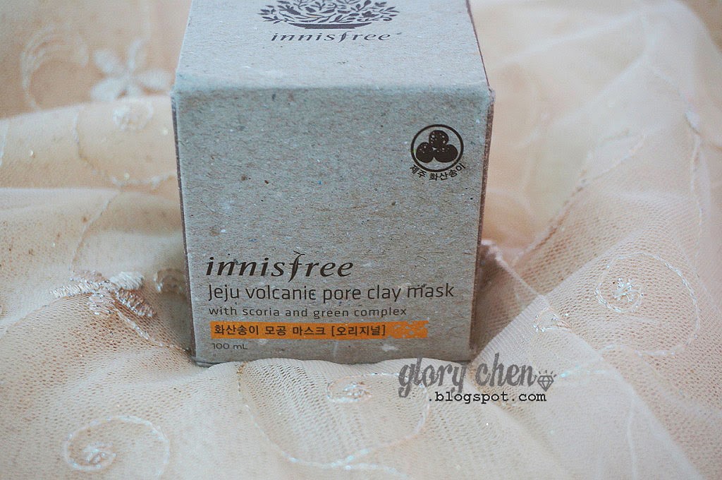 REVIEW: Innisfree Jeju Volcanic Pore Clay Mask 100ml - Glory Chen