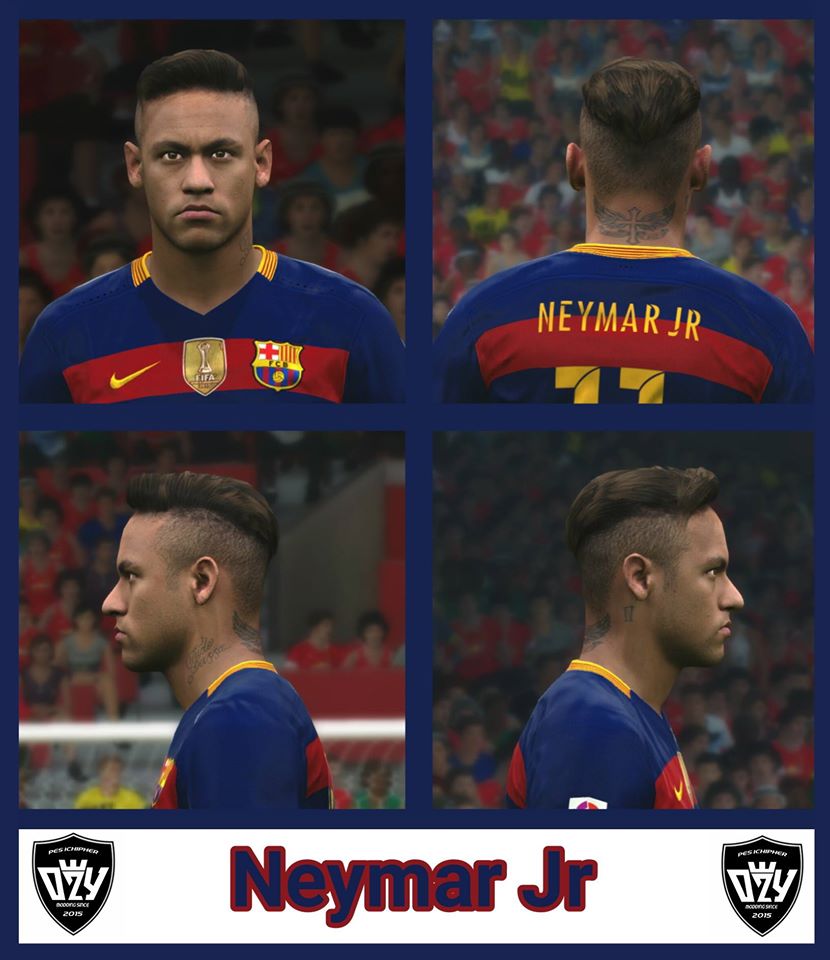 pes-modif: PES 2016 Neymar Jr Face by Ozy_96 PES MOD