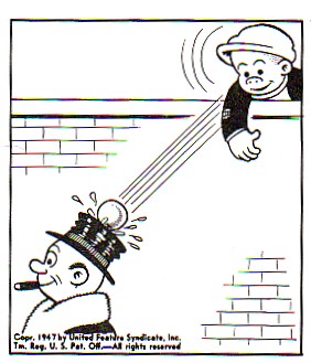 Mike Lynch Cartoons: Silent Penultimate NANCY Panels by Ernie Bushmiller