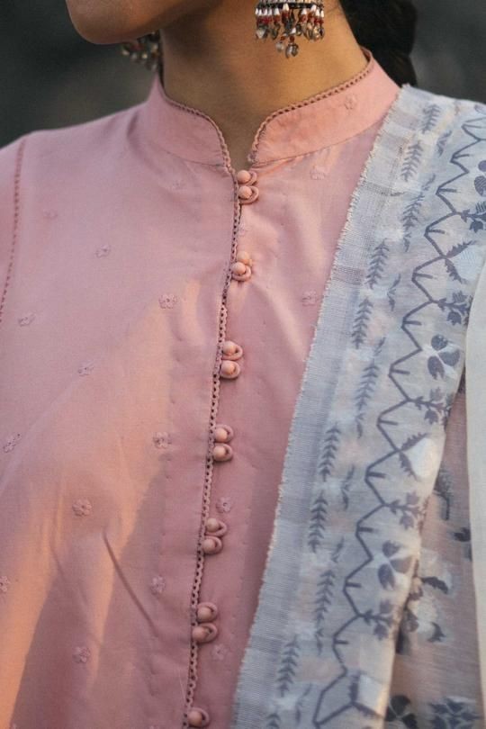 Neck button, neck designs, trendy sleeves and daman with latest fashion ...