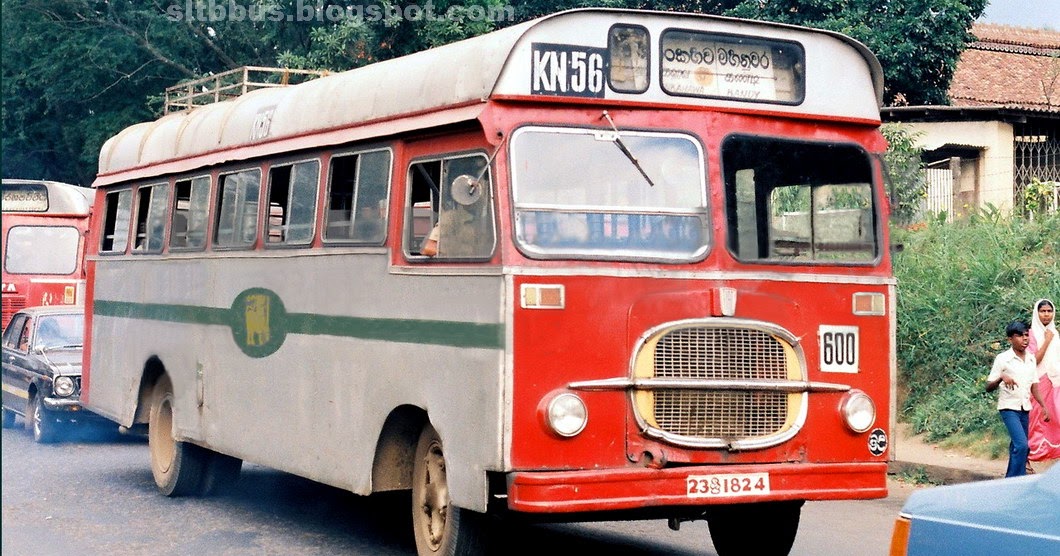 SLTB buses - ශ්‍රී ලංගම බස්: CTB bodied Fiat 650 E bus from SLCTB Kandy ...