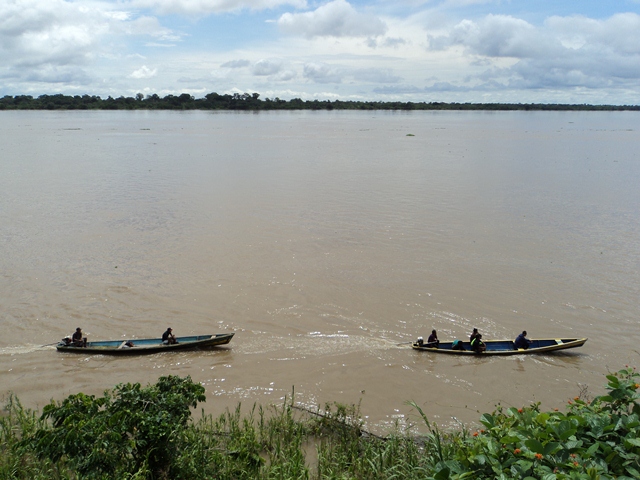 Fotos - Situação atual do rio Solimões