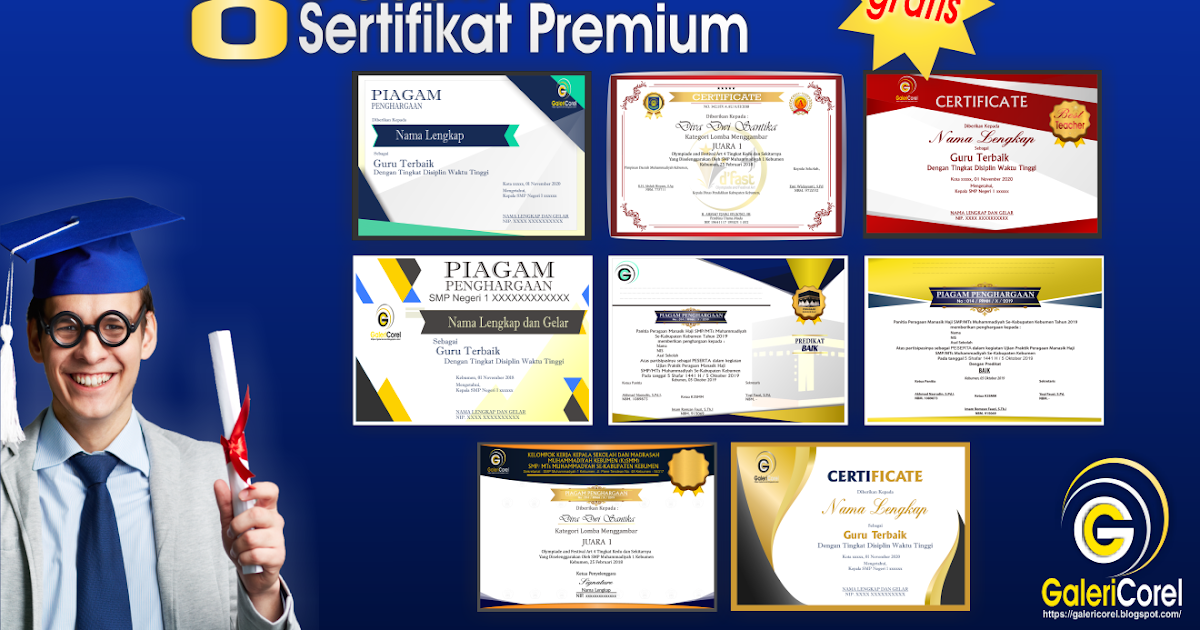 Desain sertifikat cdr gratis - lasopafone