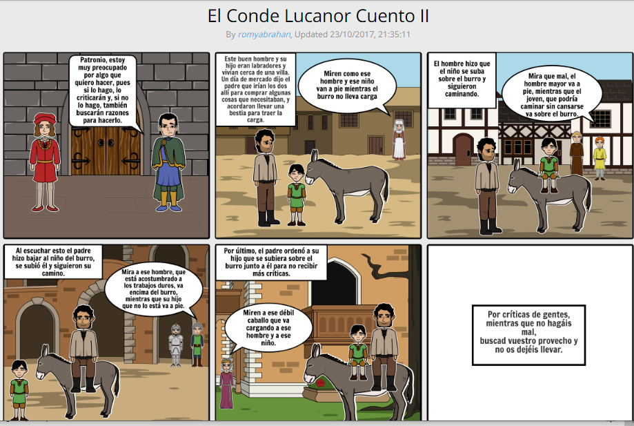 MUNDOHISPANICO2 : LITERATURA: EL CONDE LUCANOR