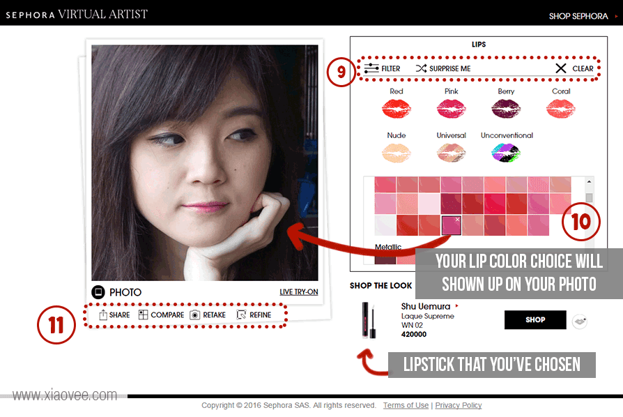 Xiao Vee: Indonesian Beauty Blogger: Sephora Visual Artist Challenge ...