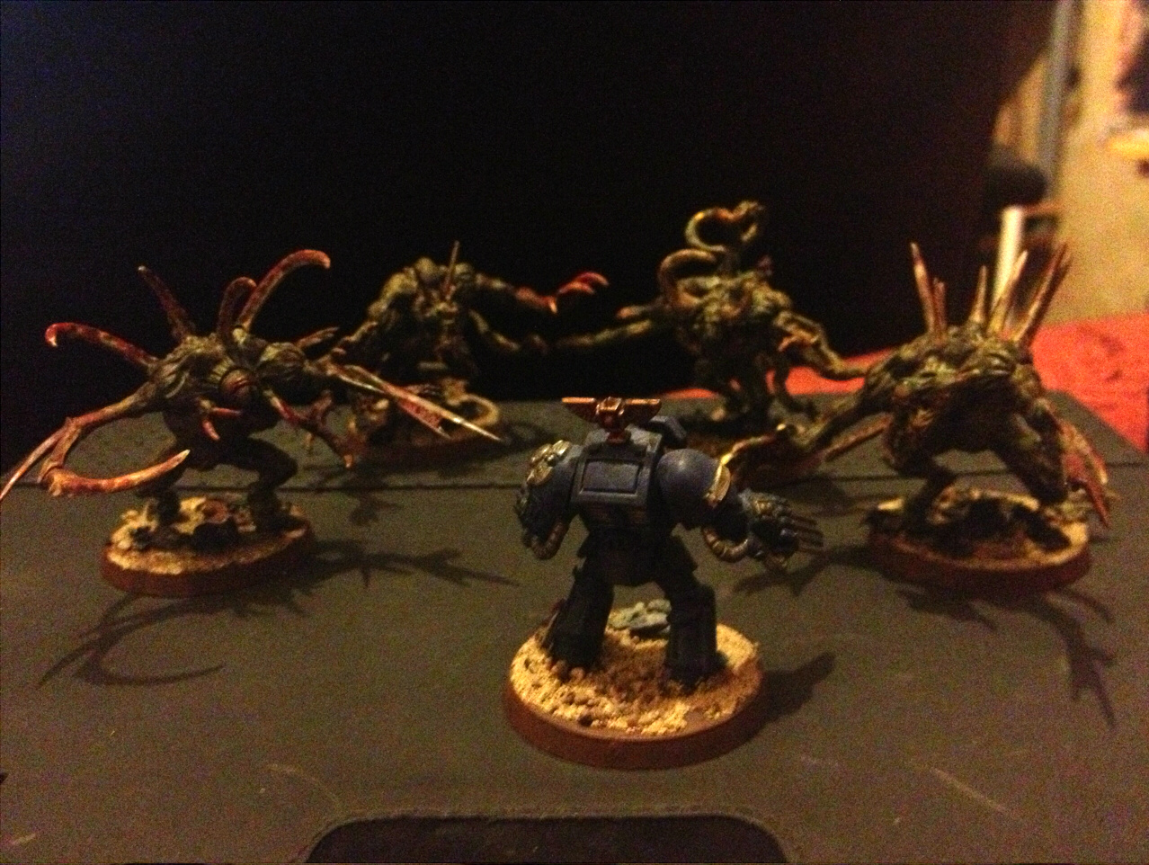 D3 + 1 - A 40k Battle Blog: Nurgle Chaos Spawn (done!)