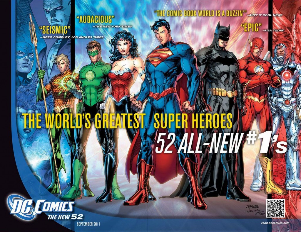 Metido a Crítico: Crítica de quadrinhos: The New 52 (Os Novos 52) - O novo Universo DC - Parte 4