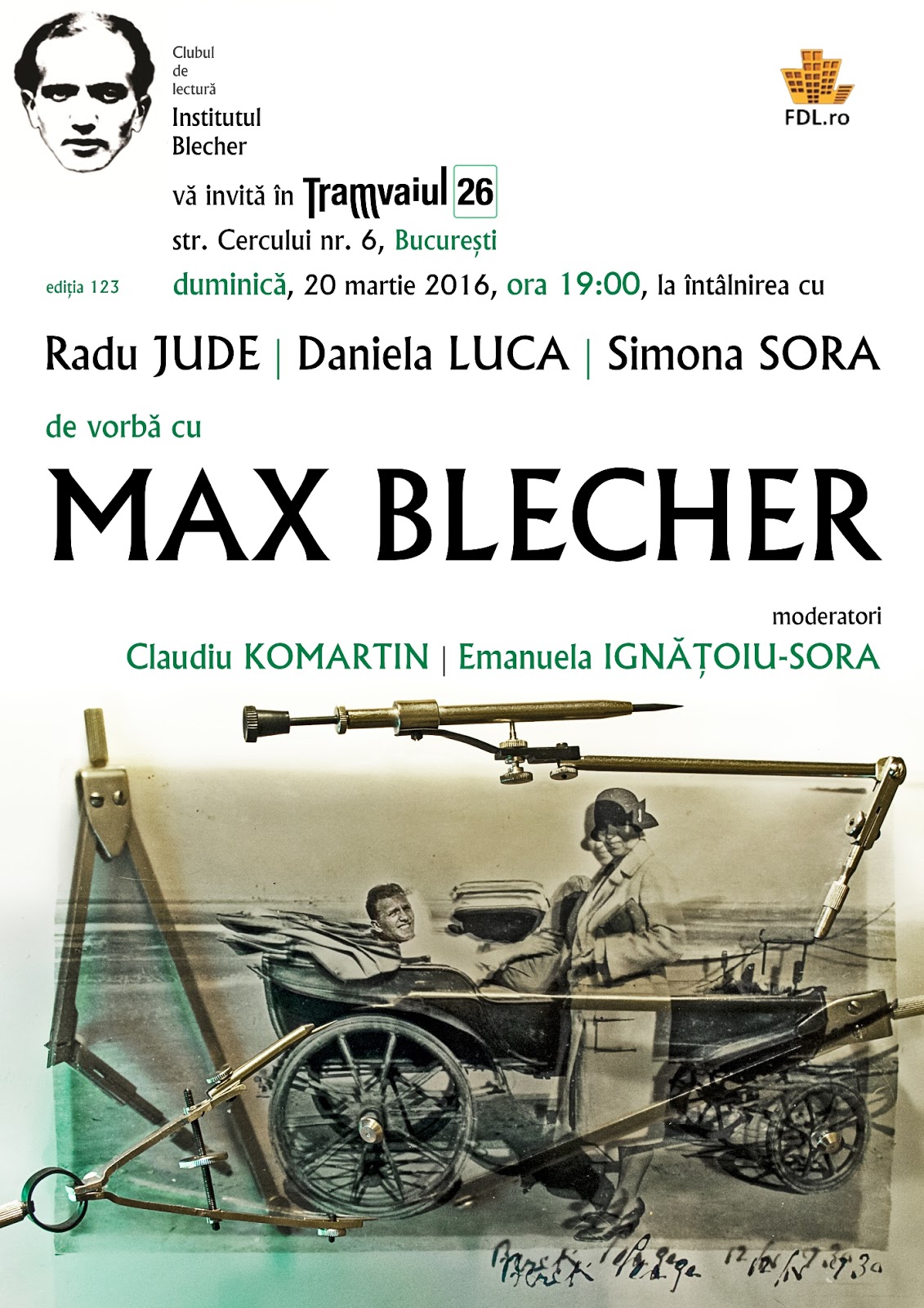 Un anotimp în Berceni: De vorbă cu Max Blecher, duminică, la ediția 123 ...