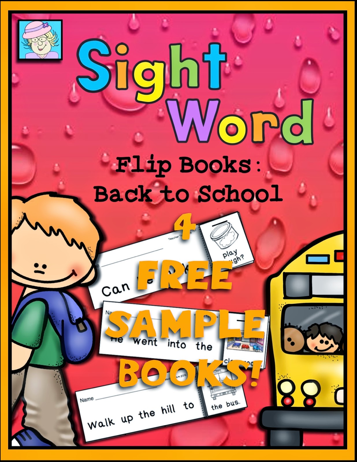 Teacher Tam's Educational Adventures: Back to School Sight Word Flip ...