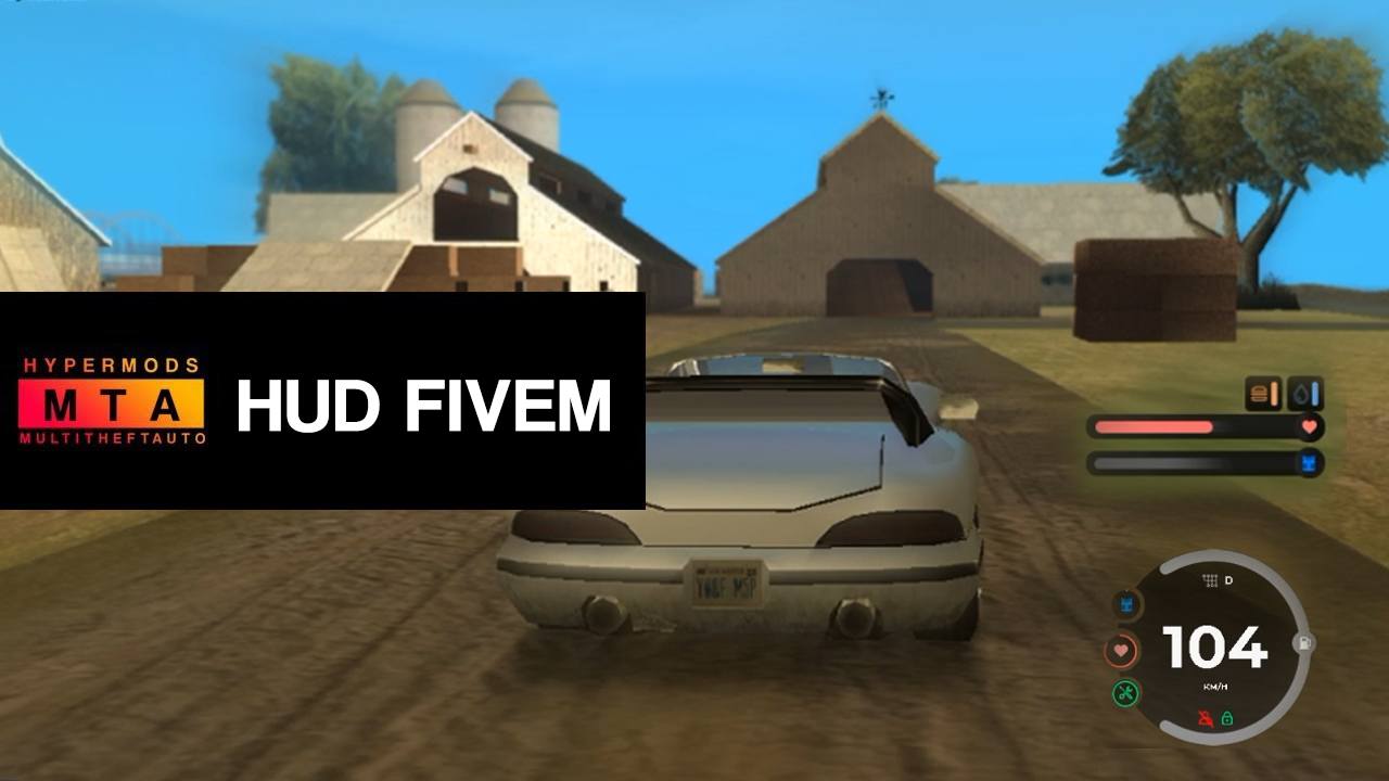 MTA:SA - HUD+VELOCIMETRO FIVEM