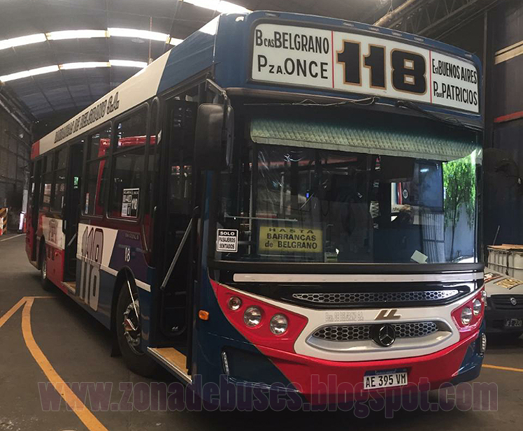 Colectibus - Zona de Buses: LINEA 118
