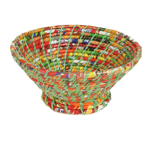 Recycled Bowls and Baskets - Recycling Center