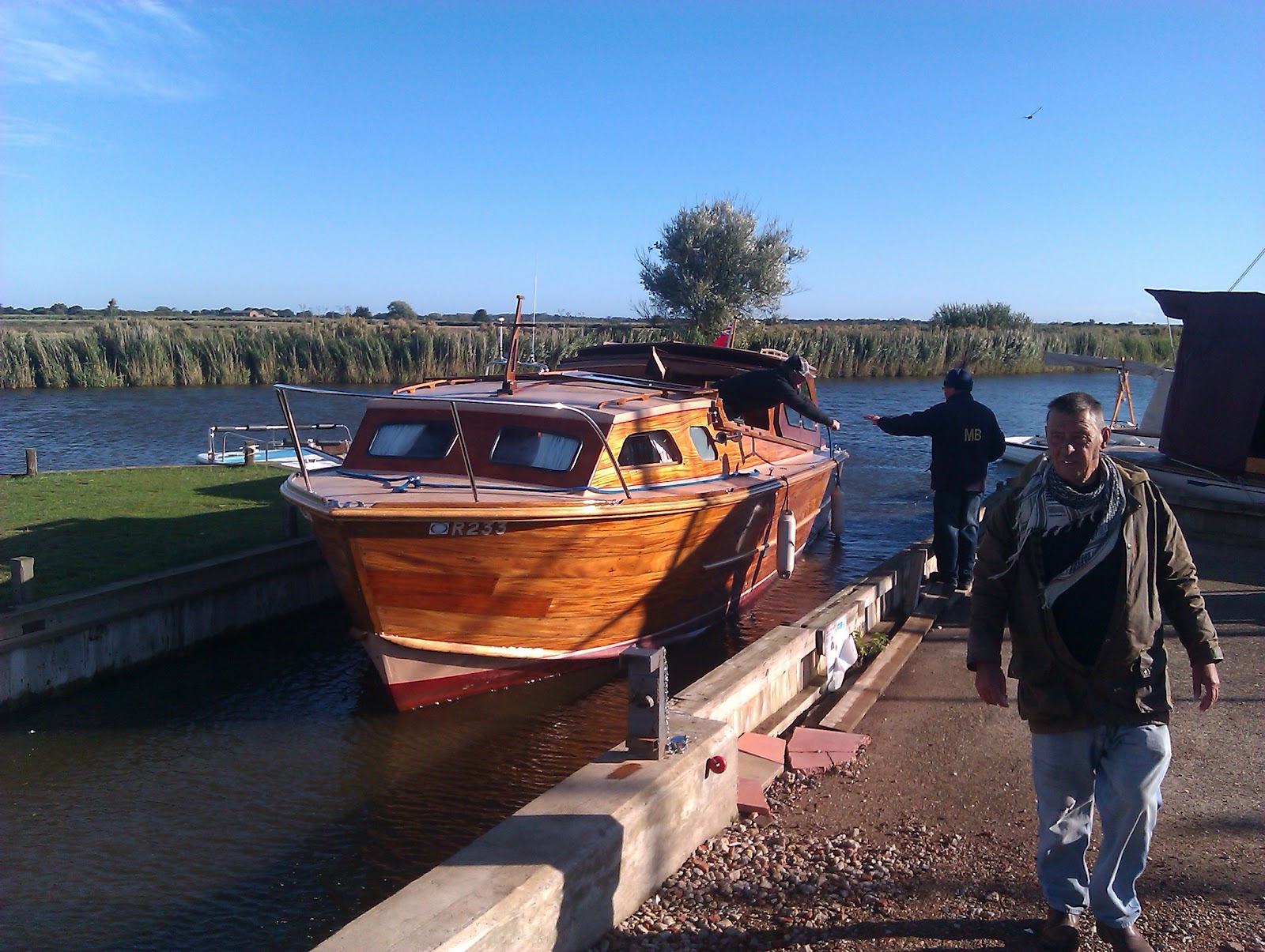 UK Marine Surveyor based in Preveza Greece.: Norfolk Broads Wooden Crusier